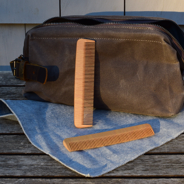 Small men's or children comb 5 inch long, made of 100% FSC Beechwood ...